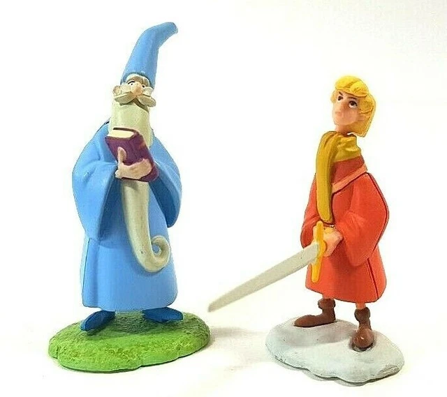 DISNEY TOMY CHOCO Egg The Sword in the Stone Arthur Merlin Mini Figure ...