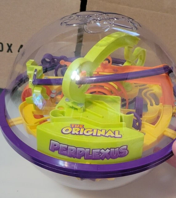 PERPLEXUS THE ORIGINAL 3D Puzzle Ball Maze Game Brain Teaser Toy Spin ...