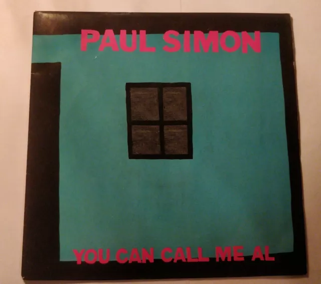 Paul Simon You Can Call Me Al 7 Single Blu 1986 Eur 1 50