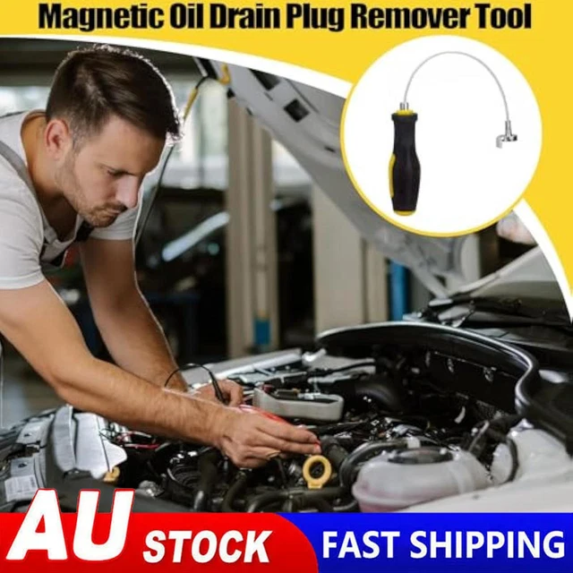 PLUG MAGNETIC REMOVER Oil Drain Removal Tool Magnetic Anti-Scald Pickup ...