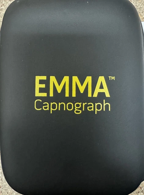 MASIMO EMMA ETCO2 Capnograph with Airway Adapter + Protective Carry ...