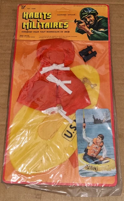 VINTAGE '70 GI Joe Knock off Bootleg SAILOR 1/6 Fairland Toys 12" K/O ...