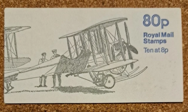GB FOLDED BOOKLET FE1a 80p Perf E1 Cyl 8 Dot Vickers Gun Bus 3.10.79 Ref 219 £2.50 - PicClick UK