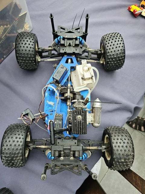 1/10 SCALE NITRO Rc Car Untested. Unsure Of Make Maybe HPI £68.28 ...