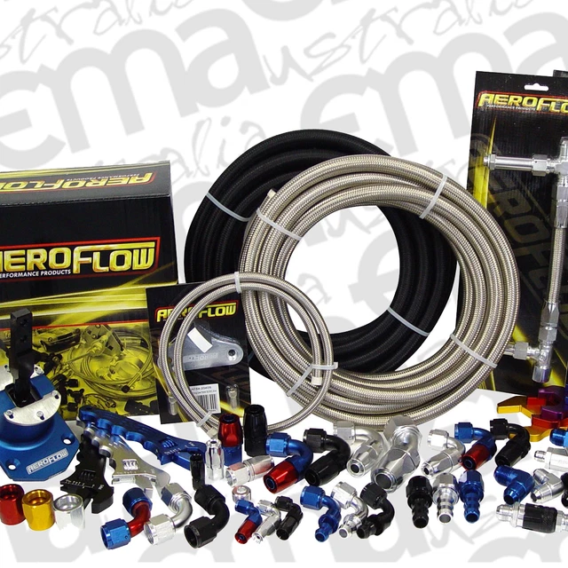 AEROFLOW AF64-2004 FUEL Rail Kit Ba-Bf Blue Ford 6 Cylinder $182.99 ...