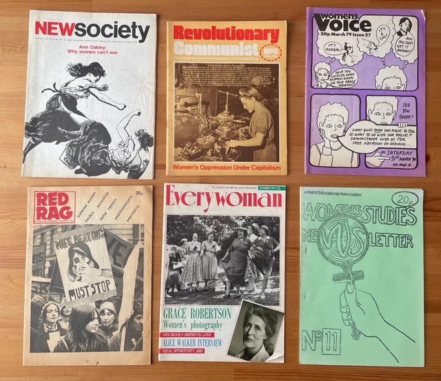 BUNDLE OF FEMINIST Magazines [1970s and 1980s] £15.00 - PicClick UK