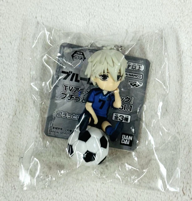 PORTACHIAVI BLUE LOCK BANDAI Petit Norimasu Vol.1 Seishiro Nagi ...