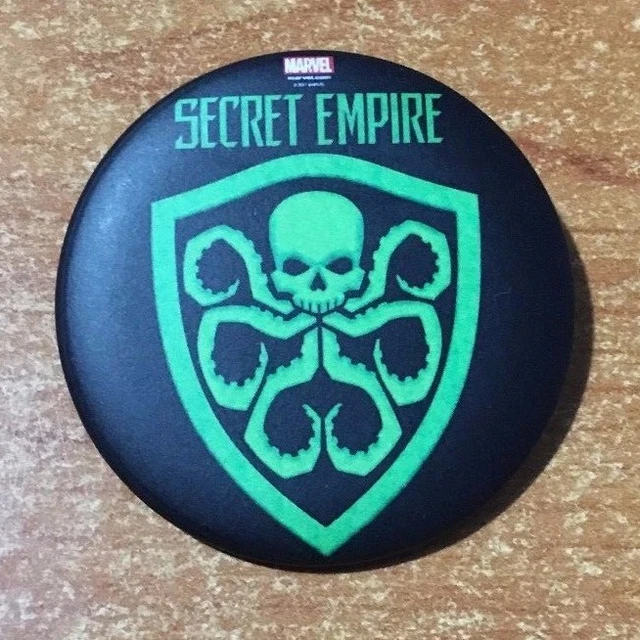 HYDRA SECRET EMPIRE SPILLA PINS Marvel EUR 1,50 - PicClick FR