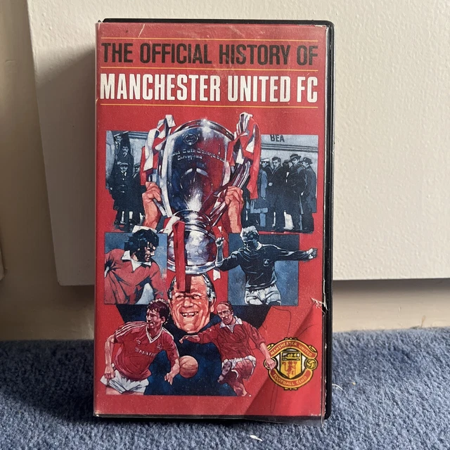 THE OFFICIAL HISTORY of Manchester United FC - BBC 1988 PAL VHS Video ...