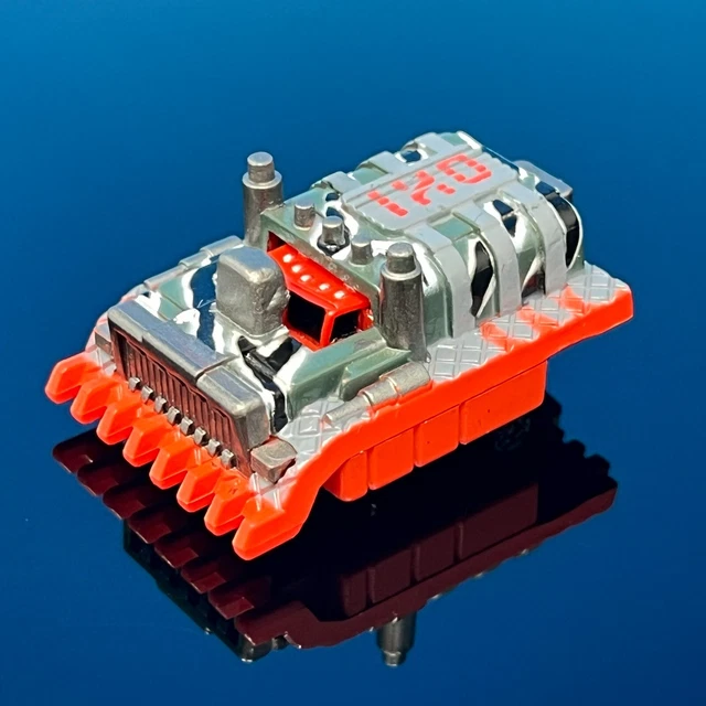 MICRO MACHINES GALOOB HIGHWAY WARRIORS dump truck RAMMIN' RIG mad max ...