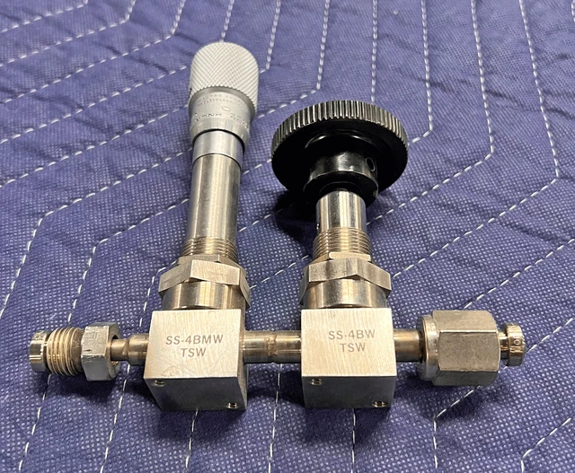 NUPRO SS-4BMW-TSW+4BW DE Medición Fuelle Sealed Válvula Swagelok VCR ...