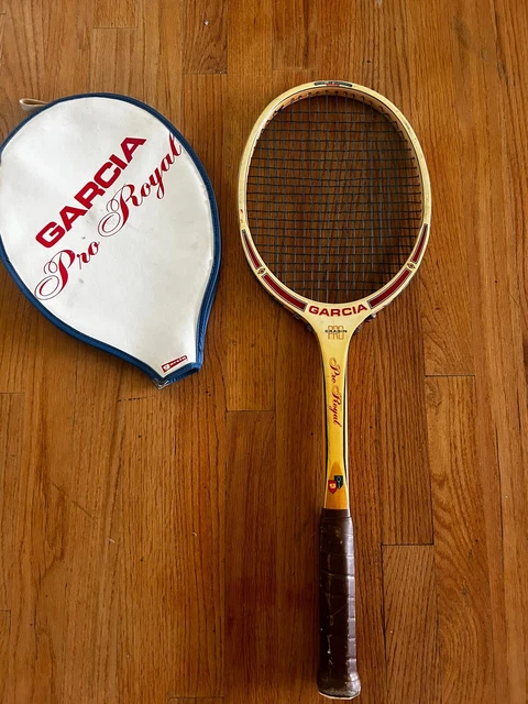 RAZZA DA TENNIS vintage rara Garcia Pro Royal Cragin Pro con copertina ...