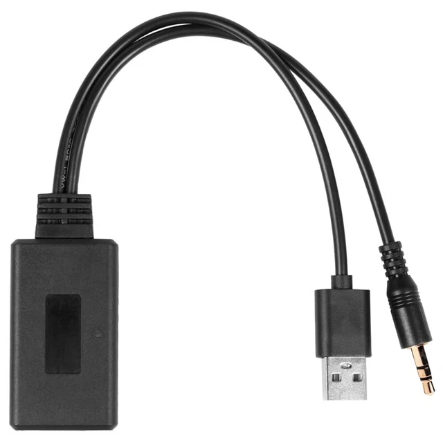 RÉCEPTEUR AUXILIAIRE AUX Audio Usb 3.5Mm Prise Pour E90 E91 E92 E93 ...