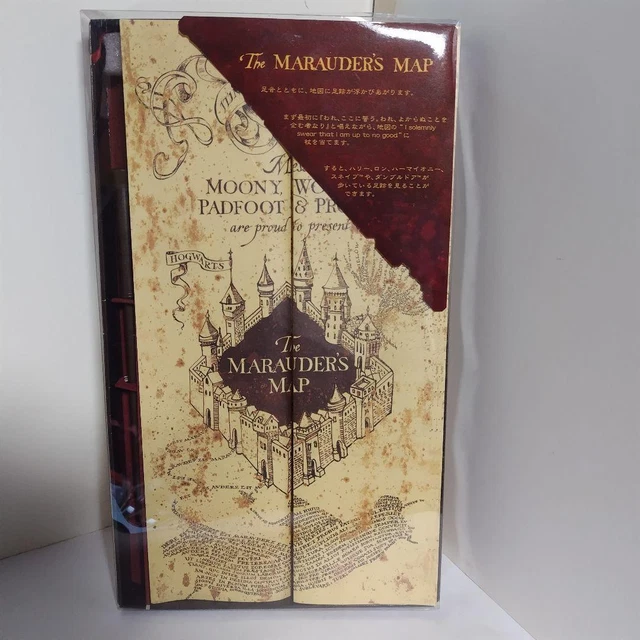 HARRY POTTER USJ Limited Marauder's Map The Wizarding World Complete ...