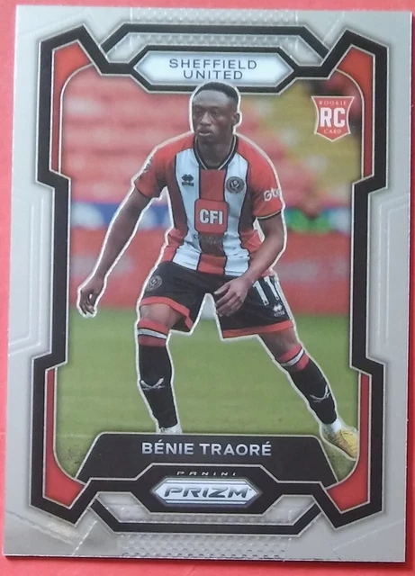CARTA LAMINA PANINI Prizm 2023/24 Benie Traore of Sheffield United EUR ...