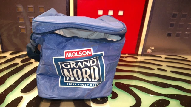 MOLSON LE GRAND NORD Soft Beer Cooler Vintage Rare Good Condition $34. ...