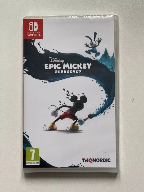DISNEY EPIC MICKEY: Rebrushed - Nintendo Switch - New and Sealed £32.95 ...