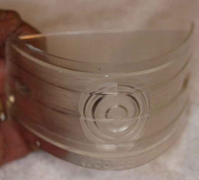 GENUINE OEM 1956 Studebaker Backup Light Lens Marked 56 BS on Lens $38. ...