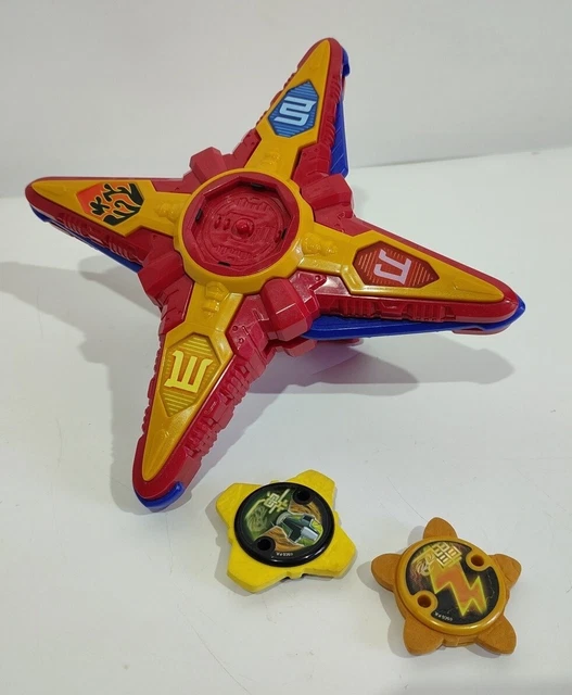 POWER RANGERS NINJA Steel Battle Morpher Ninja Star with Handle and 2 ...