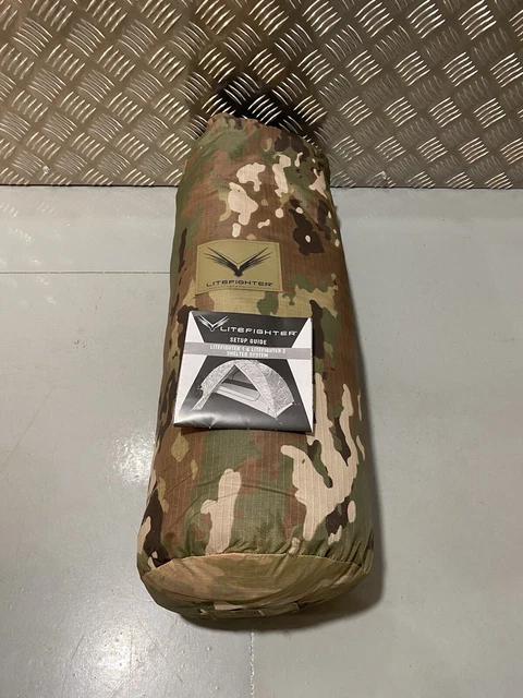 LITEFIGHTER 2 TENT System 2 Man Military Camouflage Shelter FS2100-OCP ...