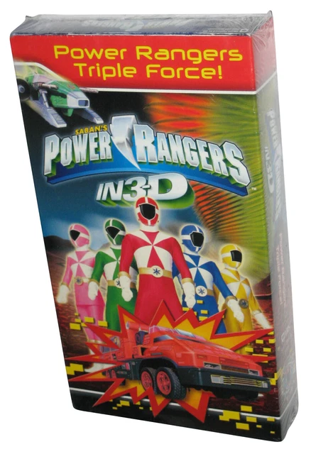 POWER RANGERS TRIPLE Force In 3-D (2000) VHS Tape £18.92 - PicClick UK