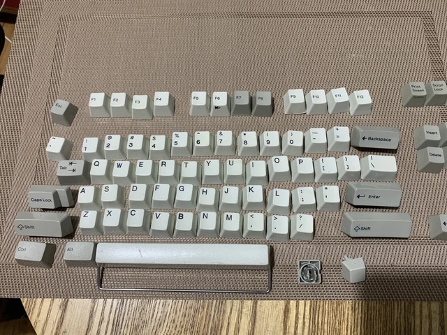 IBM MODEL M F F122 SSK Keyboard Keycaps Buckling Spring Caps Genuine $3 ...