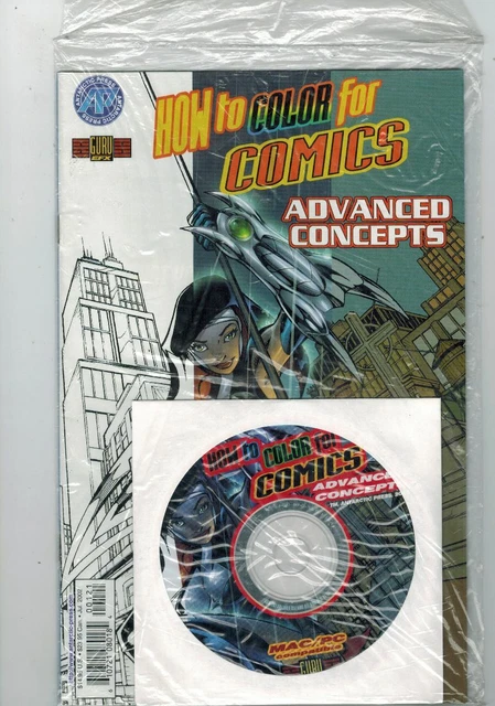 HOW TO COLOR for Comics Advanced Concepts (2002) # 1 Polybagged (9.0 ...