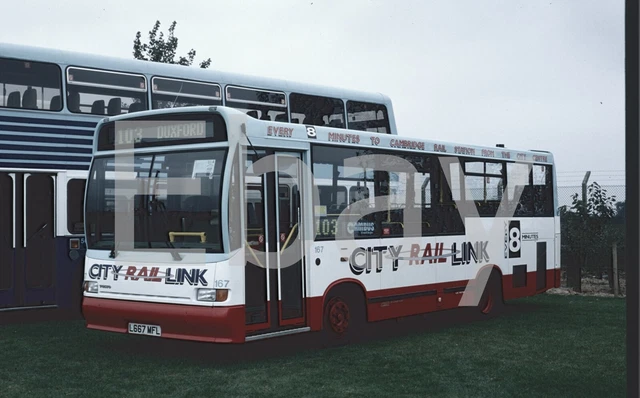 ORIGINAL 35MM BUS slide Cambus Volvo B6 / Marshall 167 - L667 MFL £1.50 ...