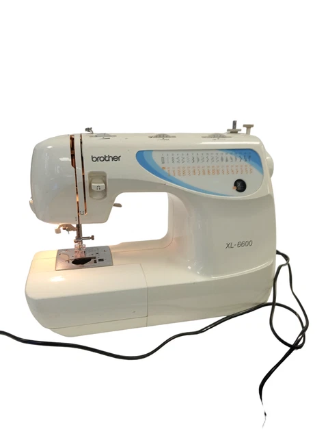 BROTHER ELECTRONIC SEWING Machine Model XL-6600 Foot Pedal Operated ...