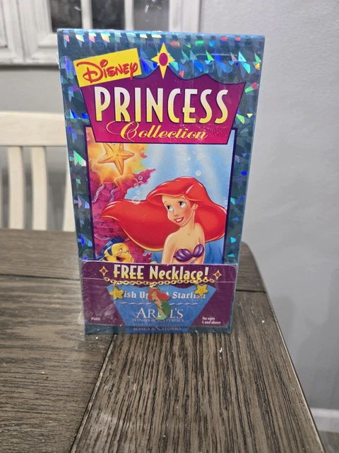 VINTAGE DISNEY PRINCESS Collection ARIEL'S Wish Upon a Starfish VHS New ...