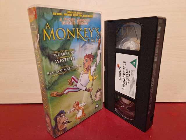 A MONKEY'S TALE - Animated - PAL VHS Video Tape (T3) £4.99 - PicClick UK