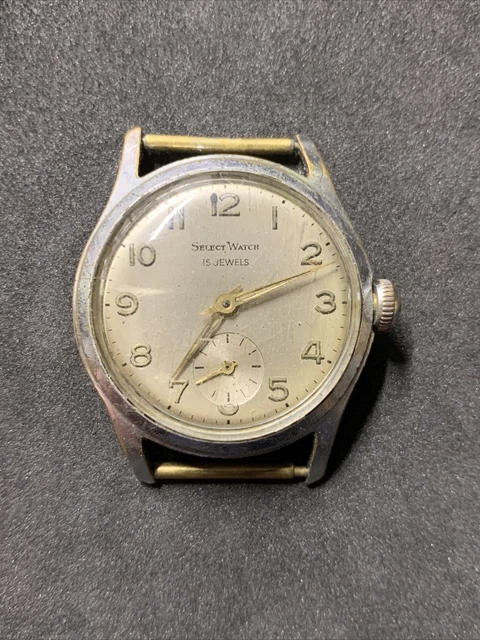 ANCIENNE MONTRE MECANIQUE Select watch 15 rubis vintage EUR 9,90 ...