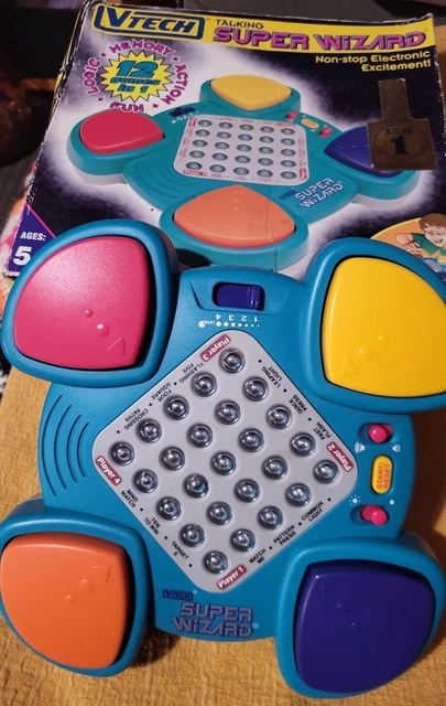 VTECH TALKING SUPER Wizard Vintage Retro Game Working & Tested £9.99 ...