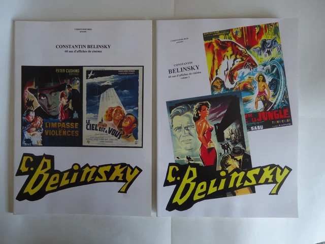 CONSTANTIN BELINSKY/60 ANS d'affiches de cinéma/CHRISTOPHE BIER/ F2M/2 ...