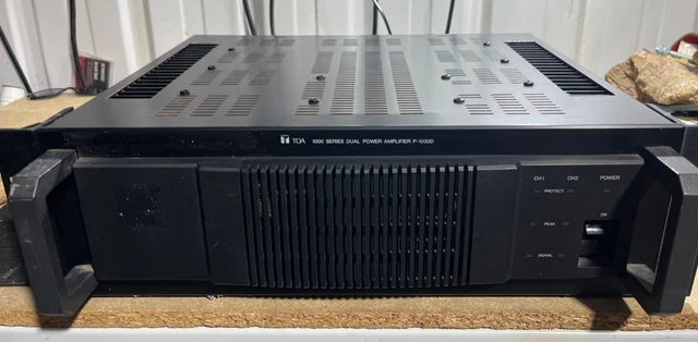 TOA 1000 SERIES dual power amplifier p-1030D £73.52 - PicClick UK