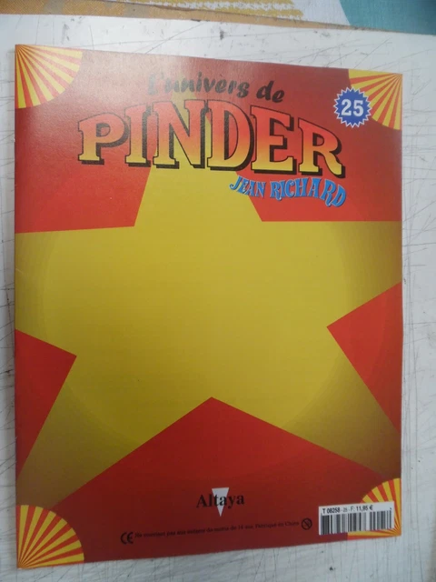 L UNIVERS DE Pinder Jean Richard -Fascicule No 25- Avec Affiche-Altaya ...