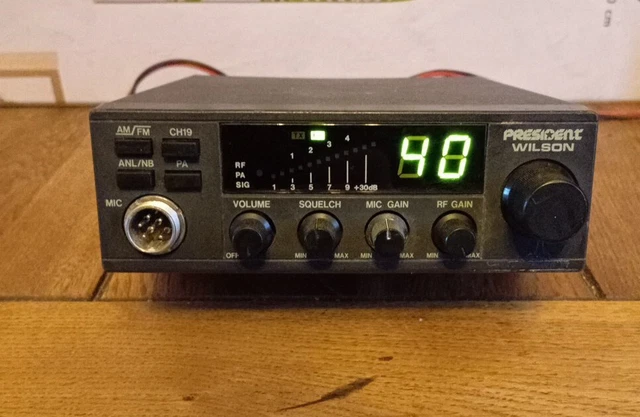 RADIO CIBI PRESIDENT Wilson CB 40 CH AM FM EUR 30,00 - PicClick FR