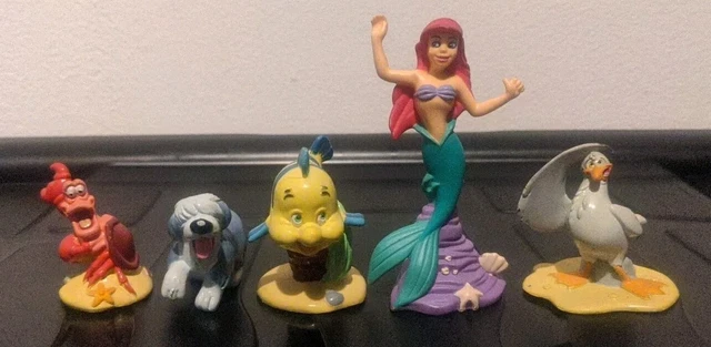 DISNEY THE LITTLE Mermaid Ariel Figure Bundle Set X 5 £5.00 - PicClick UK