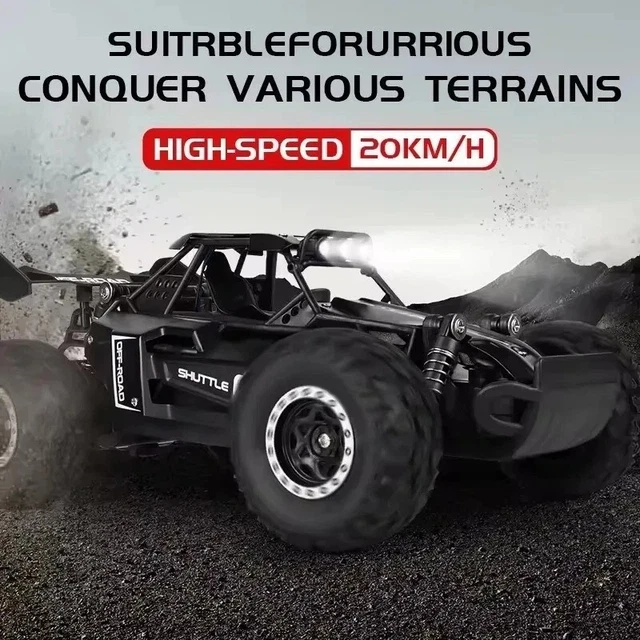HIGH SPEED RC 1:16 2.4G Cars Sports 2WD Remote Control Racing Car with ...