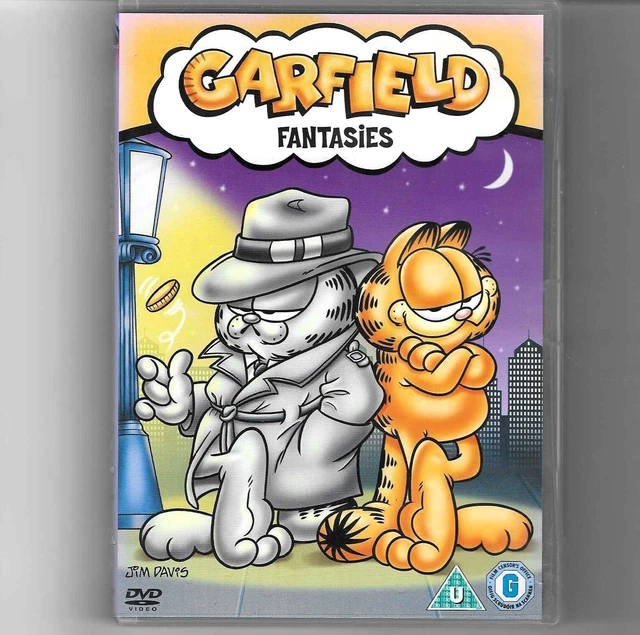 GARFIELD FANTASIES DVD 1989 Film Rated U Animation 91 Minutes Used £3. ...