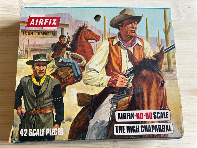 AIRFIX - THE High Chaparral -RARE BLUE-BOX S38-69 BBC Tv Séries FAR ...