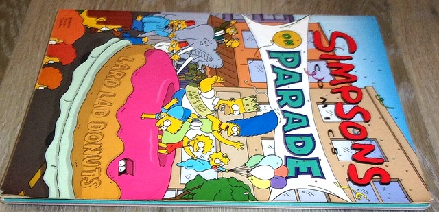 THE SIMPSONS COMICS On Parade by Matt Groening 1998/Homer/Marge/Bart ...
