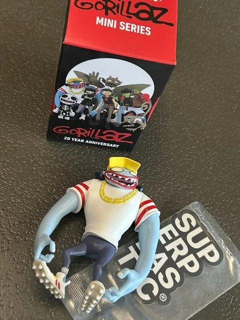 COLLECTABLE GORILLAZ MINI Figure - Del The Ghost - Superplastic - Jamie ...