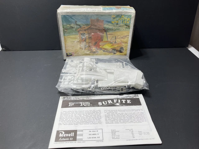 REVELL ED ROTH 'Big Daddy' Surfite W/ Tiki Hut Model H-1240-200 G.56 ...