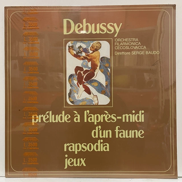 DEBUSSY: PRÉLUDE À L'après-midi d'un Faune, Rapsodia Jeux; vinyl LP unplayed EUR 9,99 - PicClick IT