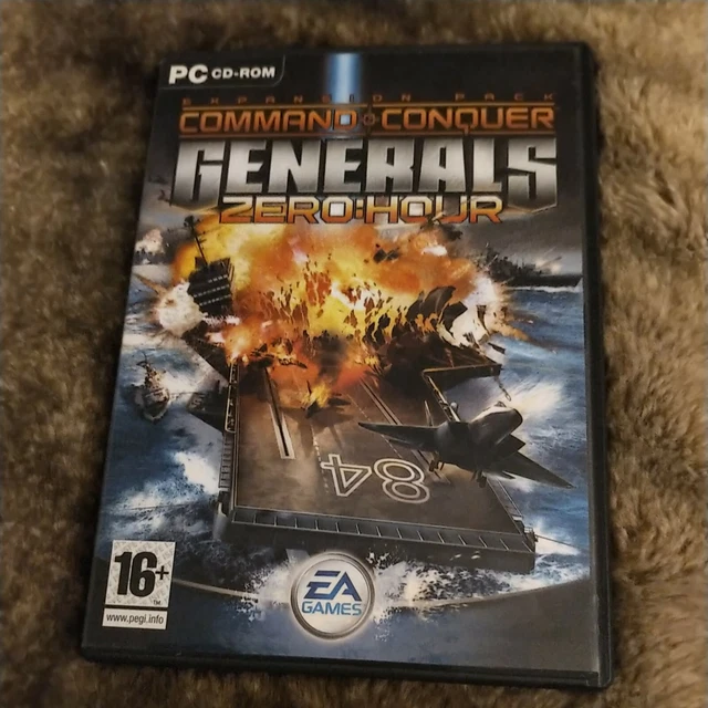 COMMAND & CONQUER: Generals - Zero Hour EXPANSION PACK! (PC CD-ROM ...