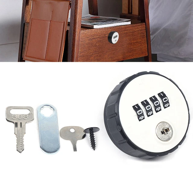 BRIEFKASTENSCHLOSS ZAHLENSCHLOSS MÖBEL Schloss Schrankschloß 4 Stellige Code Lock EUR 15,00 ...