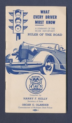 WHAT EVERY DRIVER MUST Know - Rules of the Road - Michigan - 24 pp ...