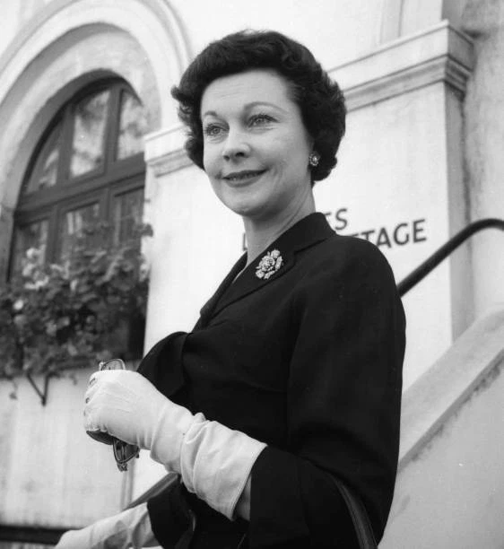 Actress Vivien Leigh In London August 1956 Historic Old Photo 900 Picclick Au