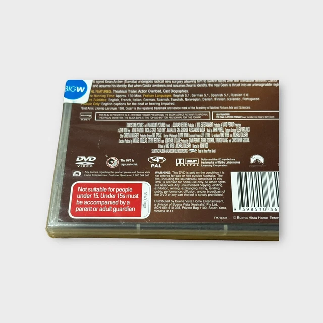 LADDER 49 & Face/Off John Travolta Nicholas Cage Region 4 New Sealed ...